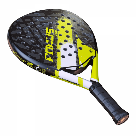 Pala Padel KINETIC FOCUS PRO Amarilla- Pro Kennex – Bluepadel Store Chile